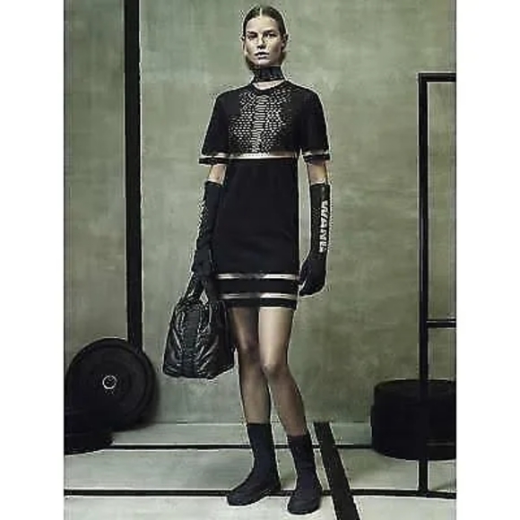 Alexander Wang | Dresses | Alexander Wang Mesh Overlay Black Dress Sz S ...